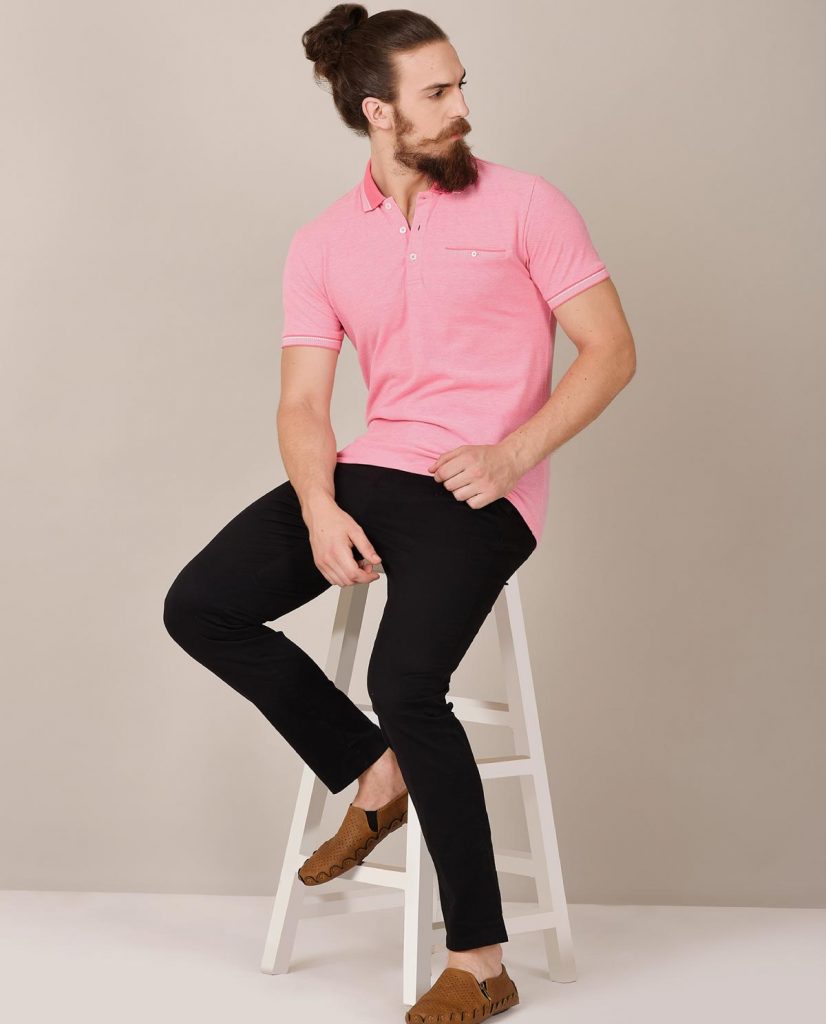 Hidden Placket Polo - Kashvi Designs